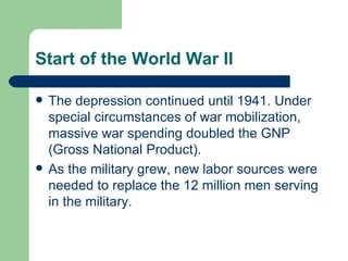 PPT - The Great Depression - IIA2 | PPT
