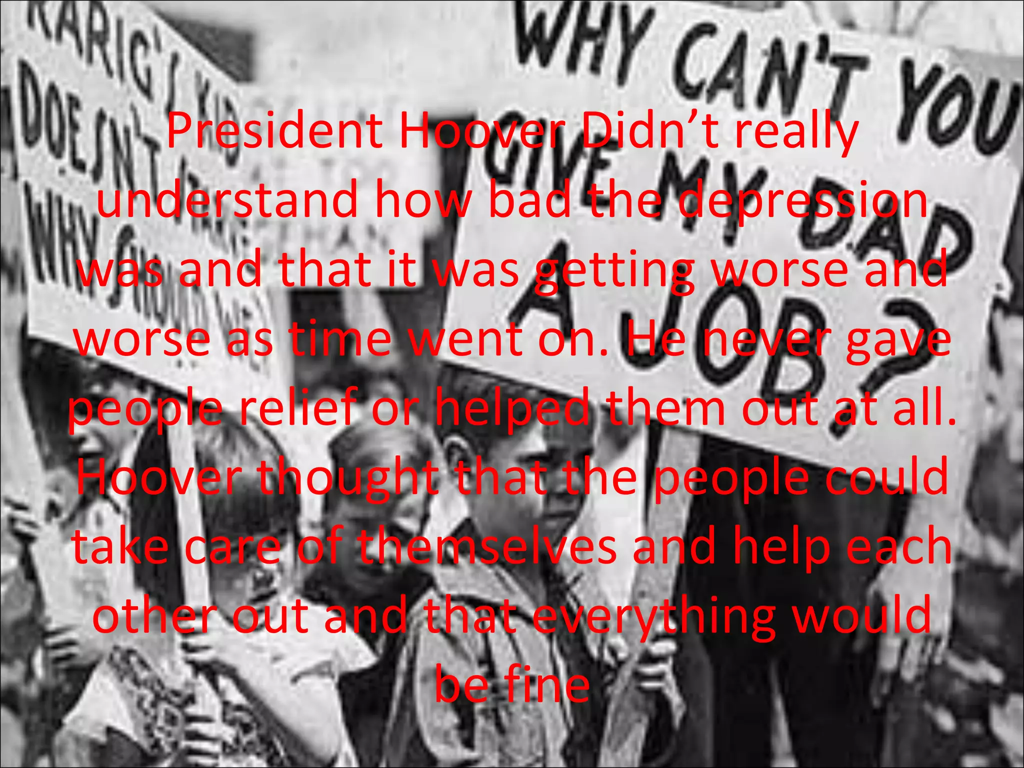 The great depression slideshow | PPT