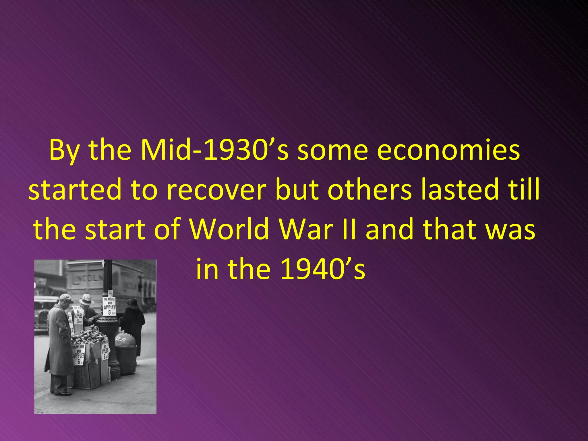 The great depression slideshow | PPT