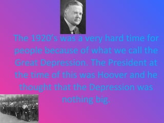 The great depression slideshow | PPT