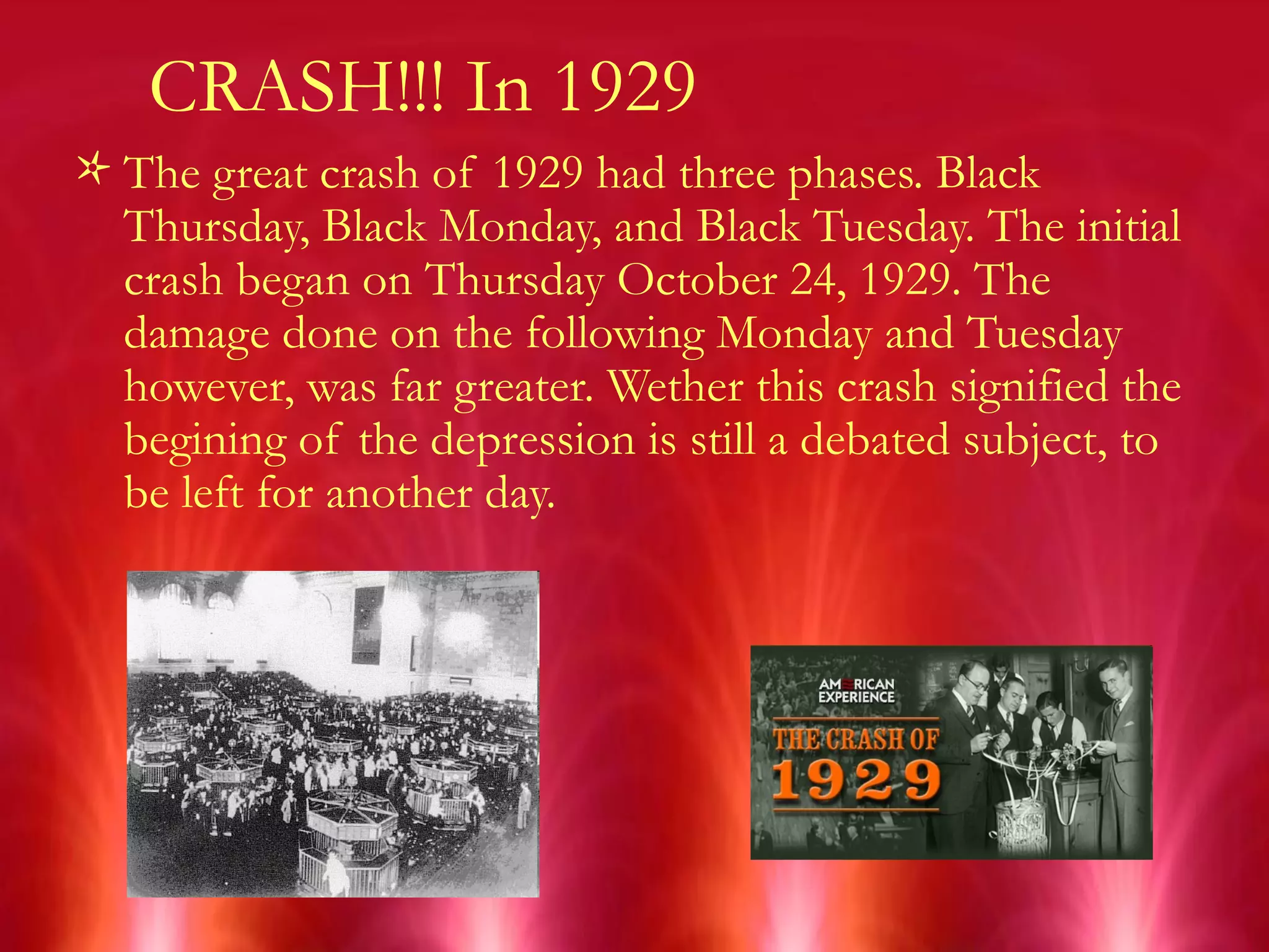 The Great Depression Solution | PPT