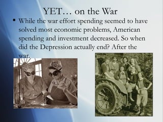The Great Depression Solution | PPT