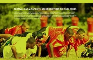 The Greater Game Overview | PDF