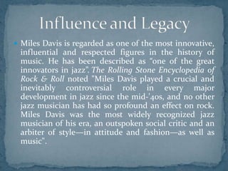 The greatest exponents of jazz este si | PPTX
