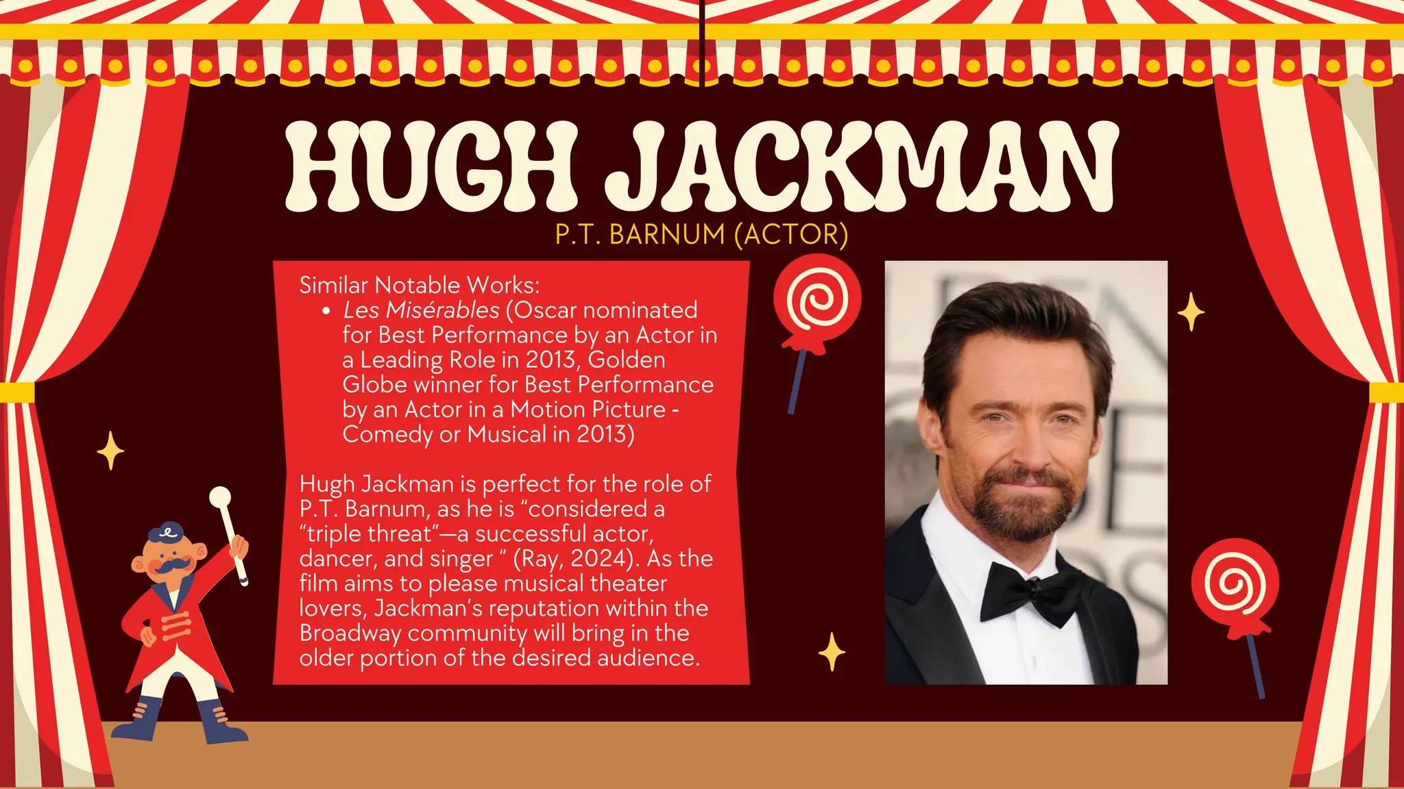 The Greatest Showman - Project Summary Slideshow | PDF