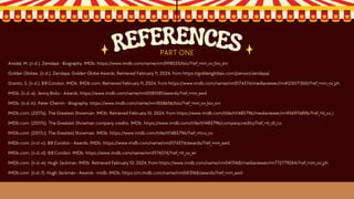 The Greatest Showman - Project Summary Slideshow | PDF