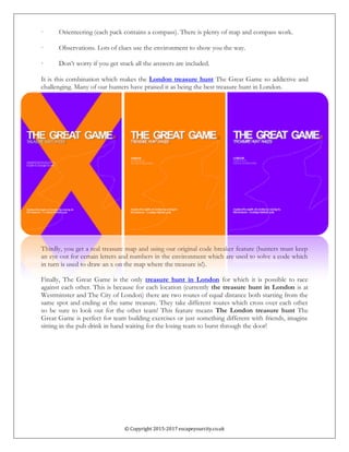Treasure Hunt in London | PDF