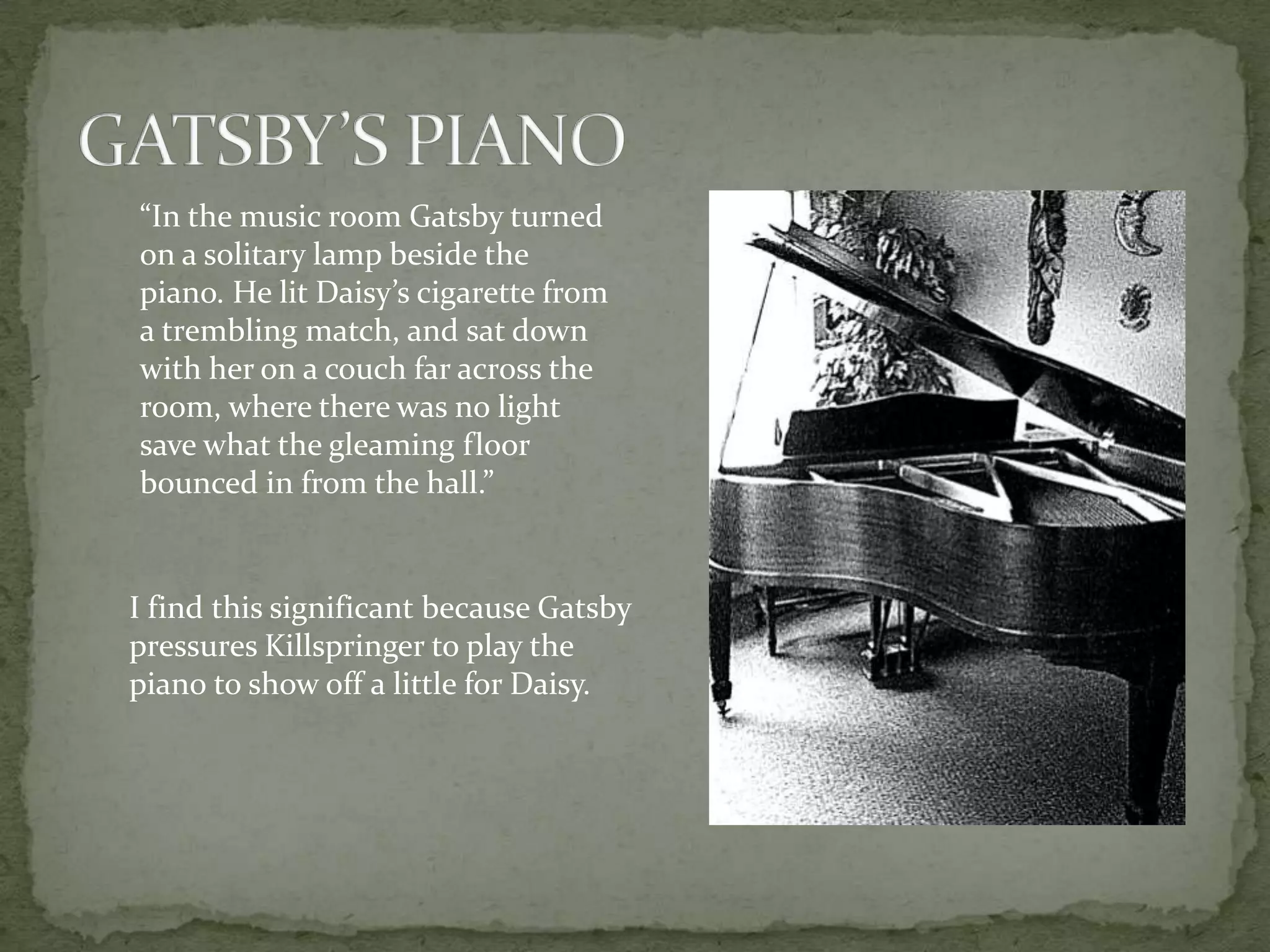 The Great Gatsby | PPTX