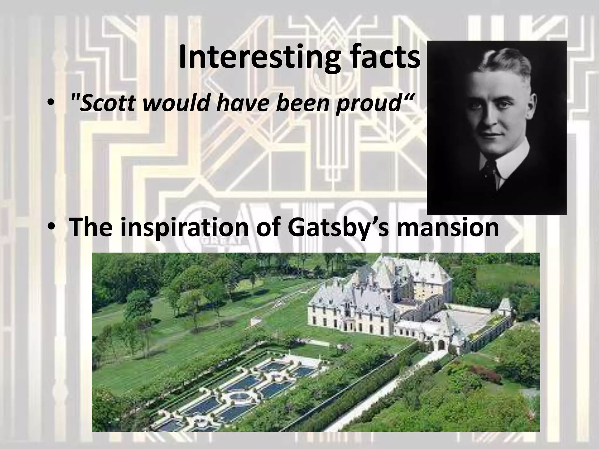 The great gatsby | PPTX