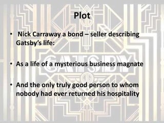 The great gatsby | PPTX