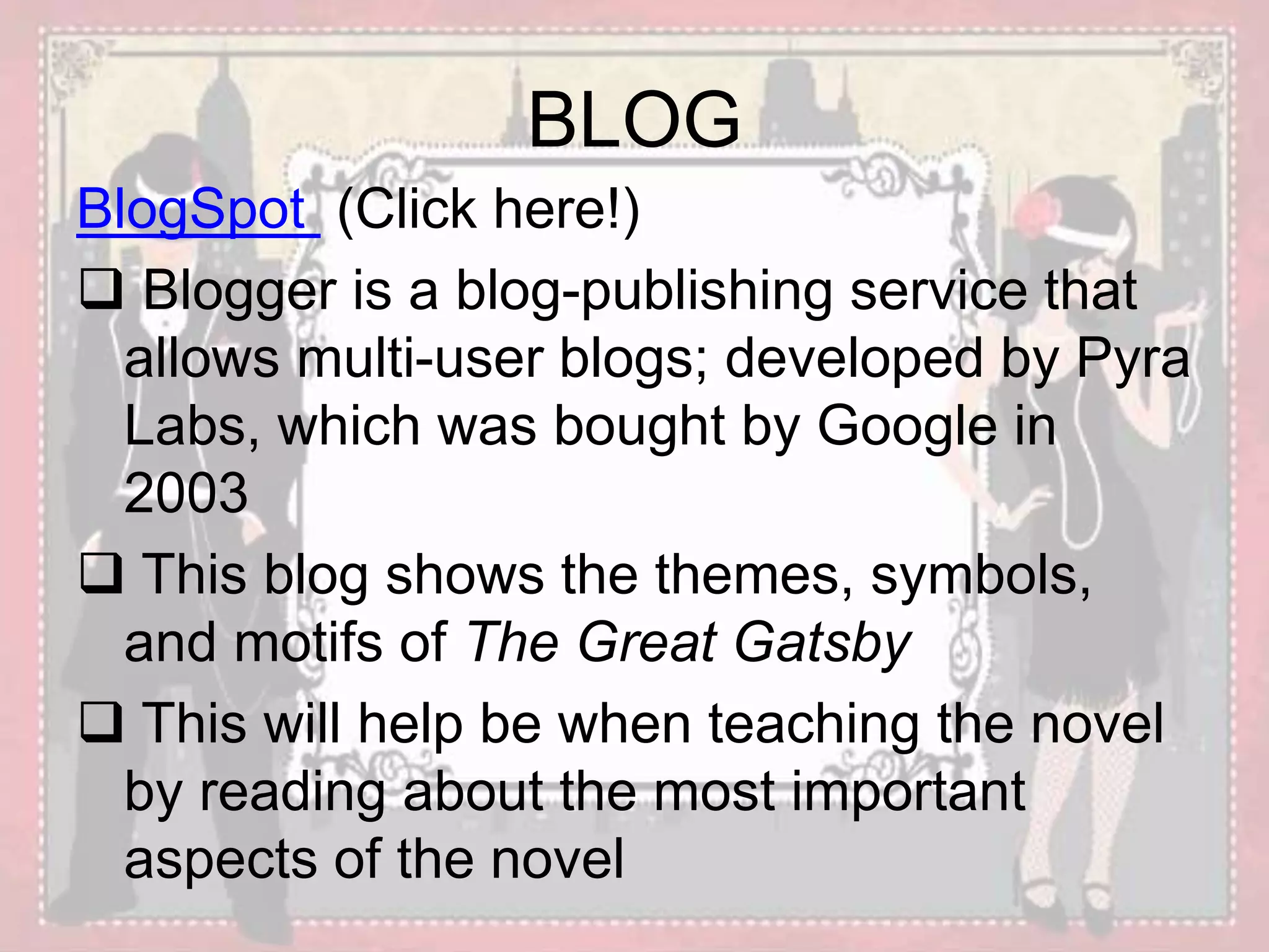 McCormack, Amanda, Modernism and The Great Gatsby | PPTX | Secondary ...