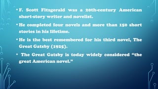 American Literature: The Great Gatsby.pptx