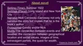 The Great Gatsby- Group Presentation | PDF | Fiction | Books and Literature