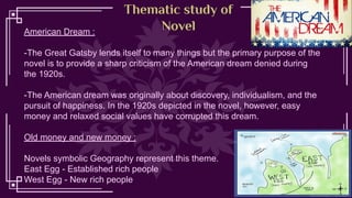The Great Gatsby- Group Presentation | PDF | Fiction | Books and Literature