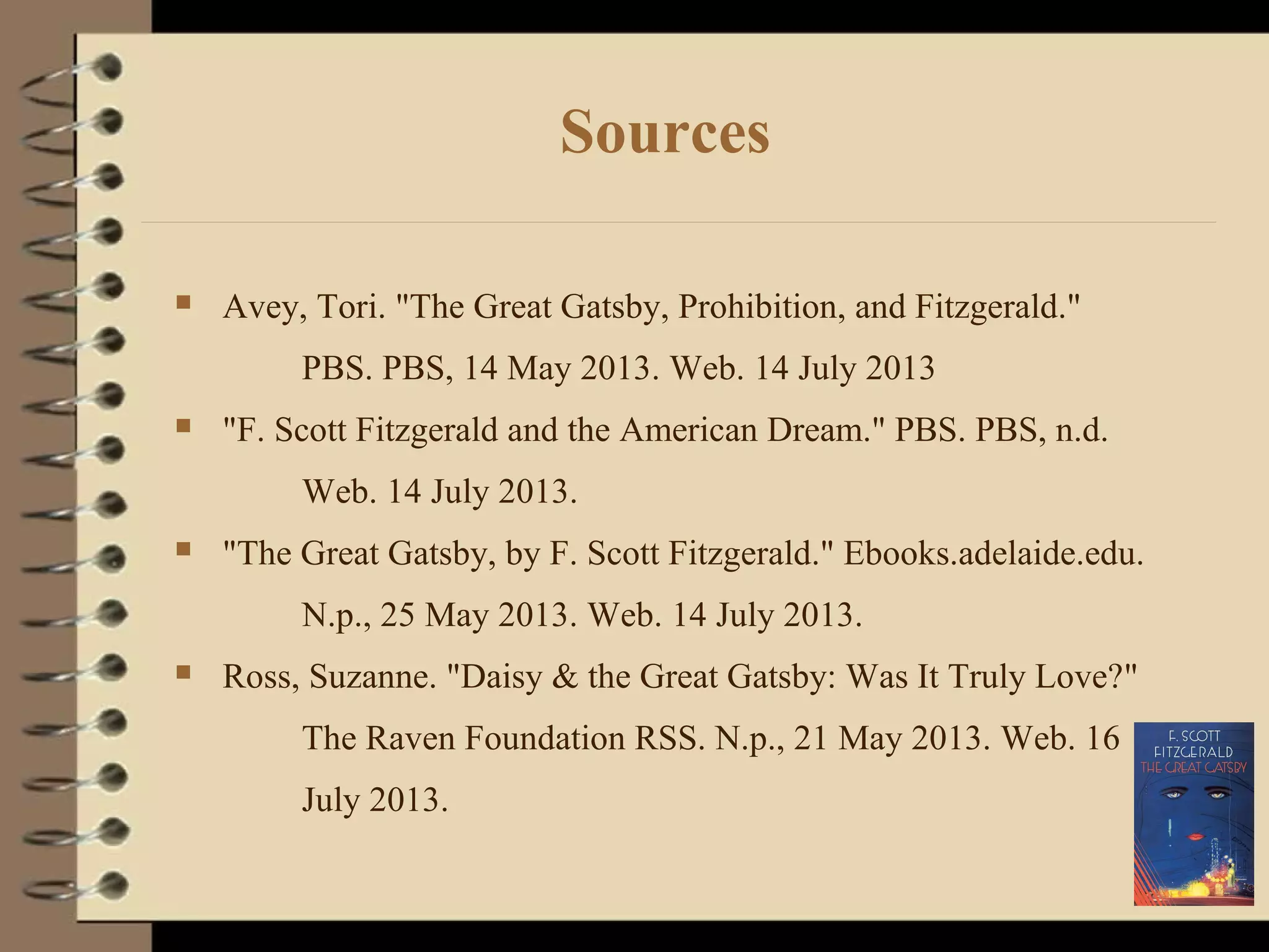The Great Gatsby Presentation | PPT