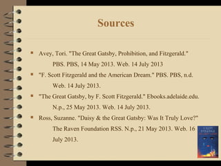 The Great Gatsby Presentation | PPT
