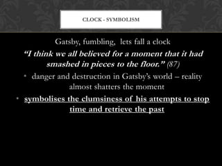 "The Great Gatsby" Chapter 5 | PPTX
