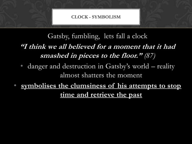 "The Great Gatsby" Chapter 5 | PPTX
