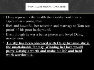 "The Great Gatsby" Chapter 5 | PPTX