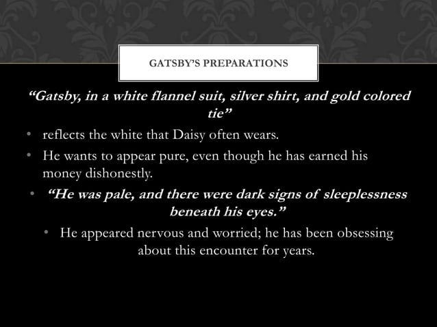 "The Great Gatsby" Chapter 5 | PPTX