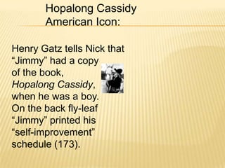 The great gatsby end of book review and ideas | PPTX