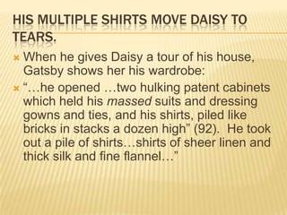 The great gatsby end of book review and ideas | PPTX