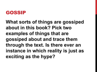 Group Questions on The Great Gatsby (Spring 2013) | PPT