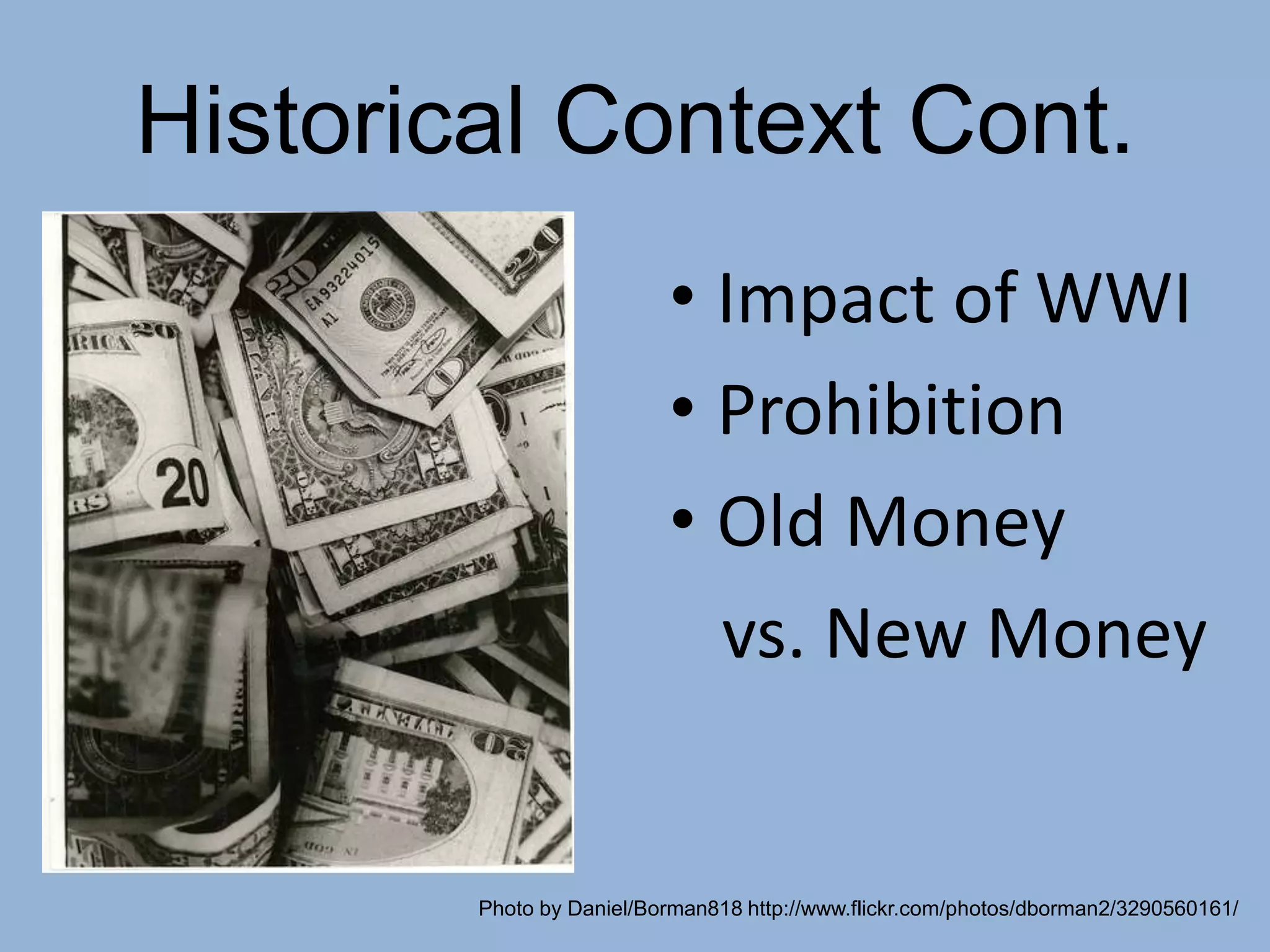 The Great Gatsby Powerpoint | PPTX