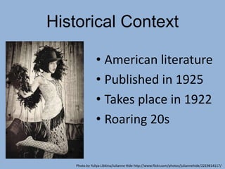 The Great Gatsby Powerpoint | PPTX