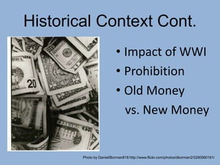 The Great Gatsby Powerpoint | PPTX