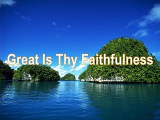 THE GREAT HYMNS OF FAITH | PPT