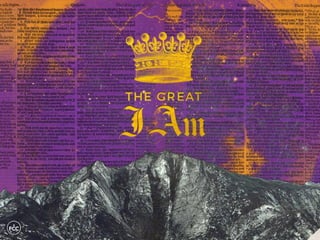 THE GREAT I AM 01 - I AM THE BREAD OF LIFE - PTR. JOSHUA GUTIERREZ ...