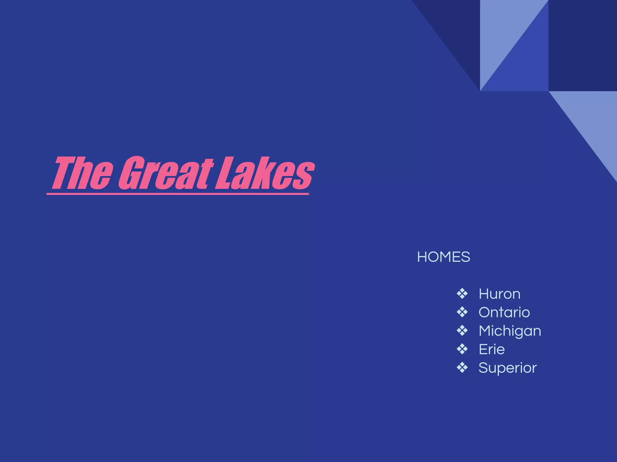The great lakes | PPTX