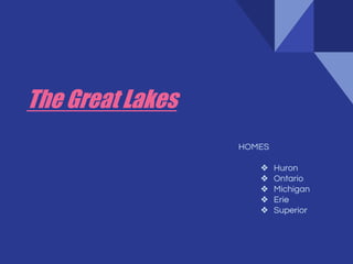 The great lakes | PPT