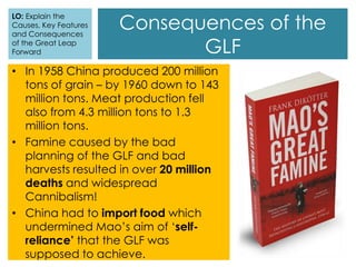 The Great Leap Forward | PPTX | Agriculture | Industries