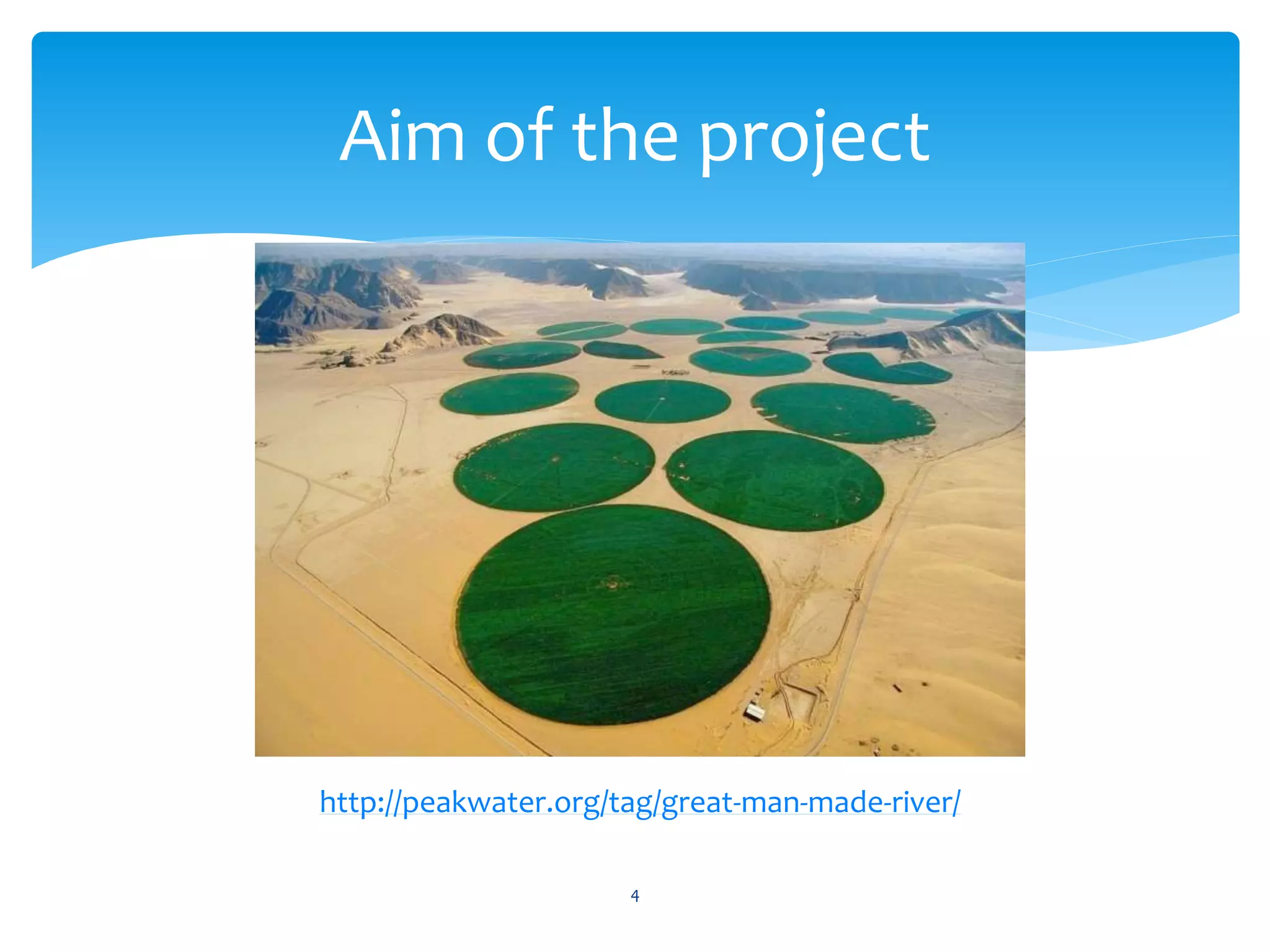 The Great Manmade River Project | PPTX