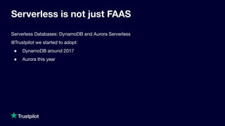 The great migration embracing serverless first | PPT