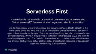 The great migration embracing serverless first | PPT