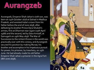 The Great Mughals | PPTX