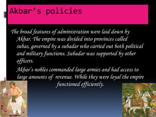 The Great Mughals | PPT