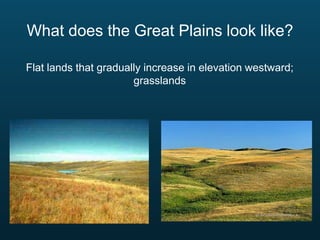 The Great Plains Region | PPTX