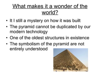 The Great Pyramid Of Giza | PPT