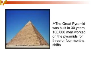 The Great Pyramid Of Giza | PPT