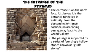 The great pyramid of giza | PPTX