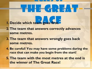 The Great Race | PPT