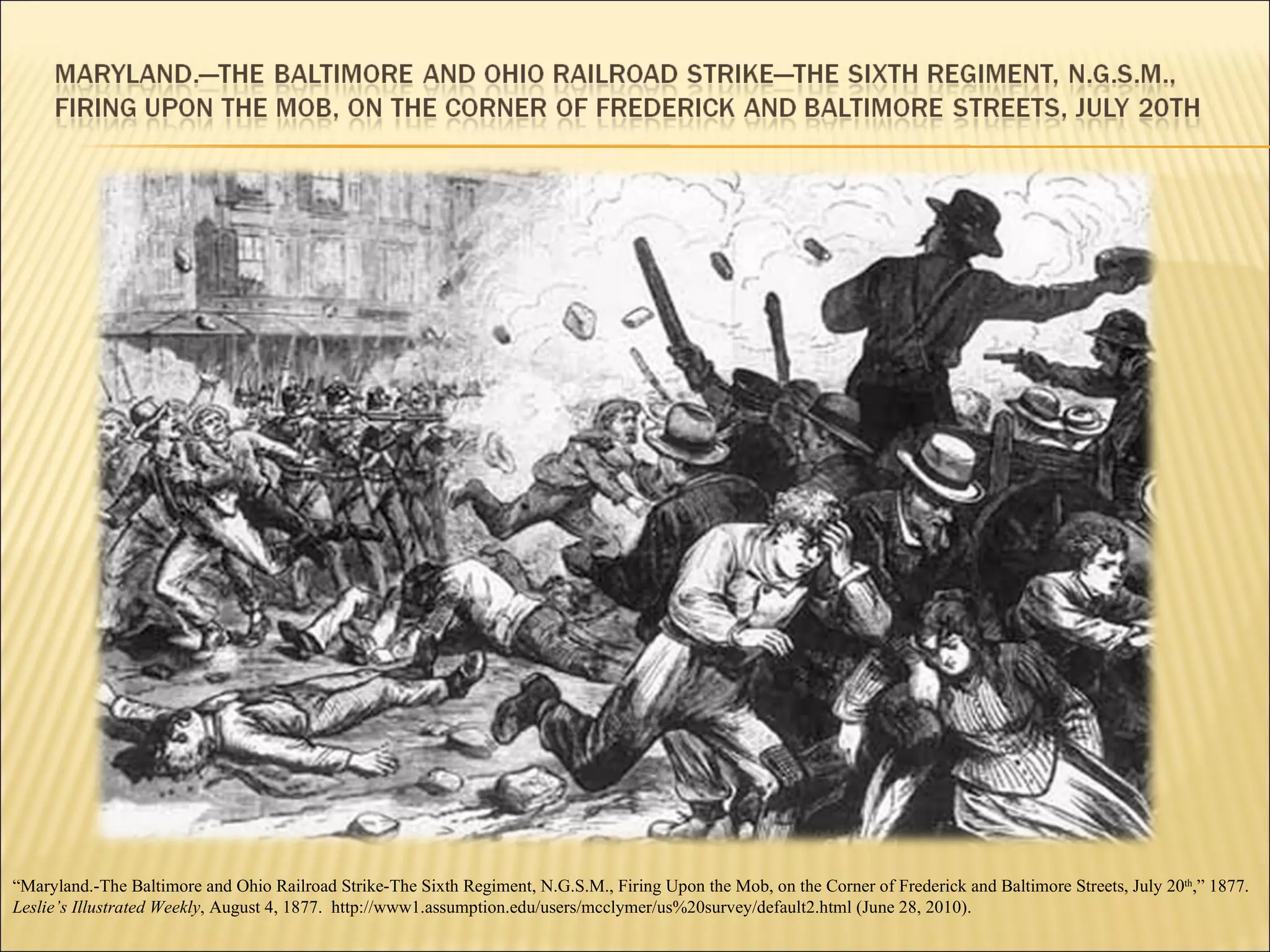 The great railroad strike of 1877 | PPT