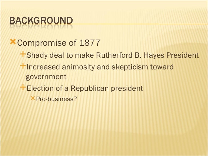 The great railroad strike of 1877