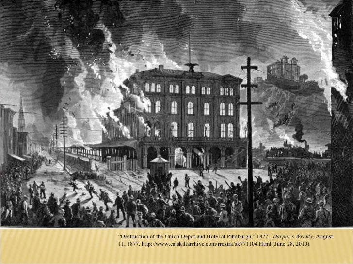 The great railroad strike of 1877