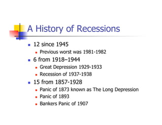 The Great Recession Is Over: What’s Next, and What Does It Mean for ...