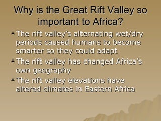 The Great Rift Valley | PPT